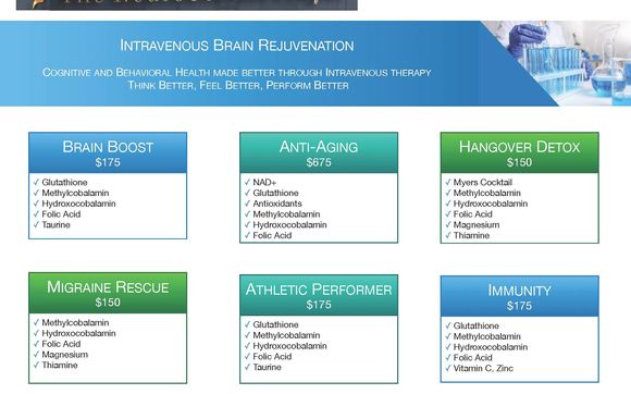 Intravenous Brain Rejuvenation by The Neurogenesis Project Inc. in ...