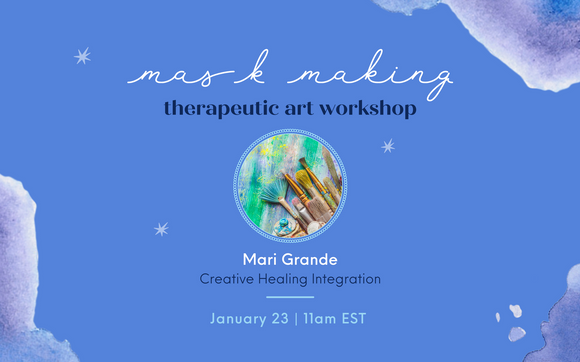 Therapeutic mask making workshop by Creative Arts and Trauma ...