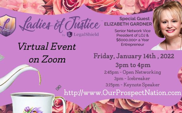 Ladies of Justice Tea Social by Independent Associate with LegalShield ...