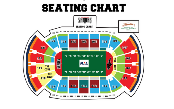 2022 Sharks Nation Season Tickets On sale!! by Jacksonville Sharks in ...
