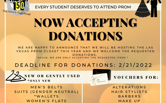 Las Vegas Prom Closet by Project 150 in Las Vegas, NV - Alignable