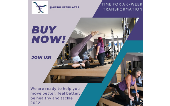 6-Week Transformation Program by Absolute Pilates in Mechanicsburg, PA ...