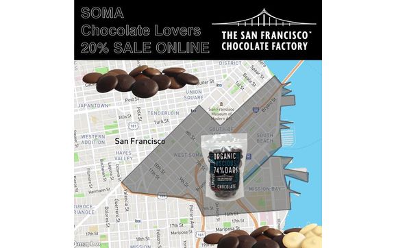 20% OFF for SOMA Chocolate Lovers! by The San Francisco Chocolate ...