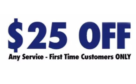 RECEIVE $25 OFF ANY SERVICE FOR FIRST TIME CUSTOMERS by Current ...
