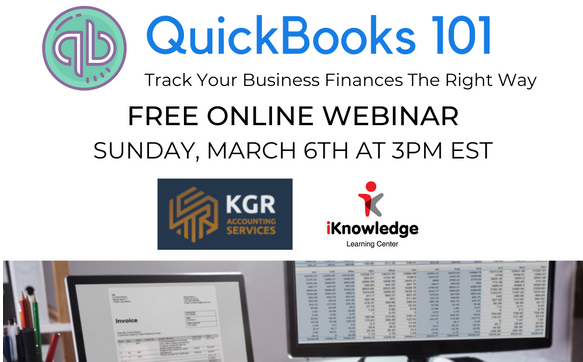 QuickBooks 101 Free Online Webinar by iKnowledge in Miami, FL - Alignable