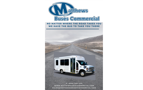 If you need a bus; please call us. by Matthews Buses Commercial in ...