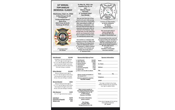 Flanders Fire Golf Outing by Flanders Fire Co. #1 And Rescue Squad in ...