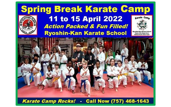 Best Spring Break Karate Camp in Virginia Beach! by Ryoshin-Kan Karate ...