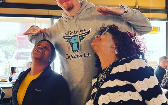 @Jason Conrad @Salem Capital Basketball 🏀 game 🏀🎈featured by @Face2Face ...