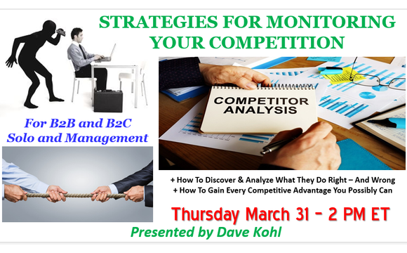 Strategies For Monitoring Your Competition by First In Real Estate ...
