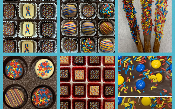 Autism Acceptance Month Chocolate Assortments by The Chocolate Spectrum ...