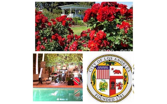 Performing For A Wedding @ The Exposition Park Rose Garden Los Angeles ...