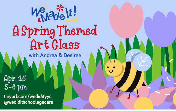 We Made It! A Spring Themed Art Class for Kids!! by We Did It! School ...