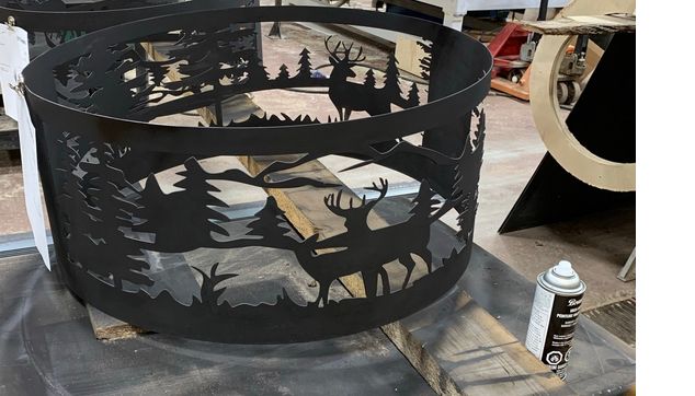 Custom Metal work! Custom Fire rings and signs by IWDESIGNCO in ...