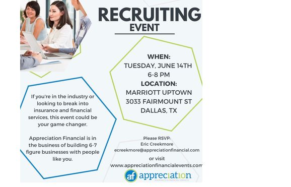 Appreciation Financial Job Fair by Appreciation Financial - Plush ...