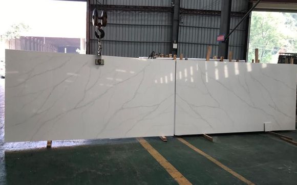 Q1 CALACATTA MISTY QUARTZ by STONE MALL Quartz * Granite * Marble in ...