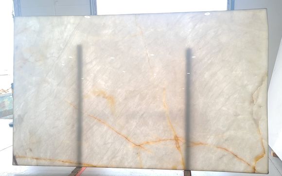 CRISTALO TRANSLUCENT QUARTZITE by STONE MALL Quartz * Granite * Marble ...