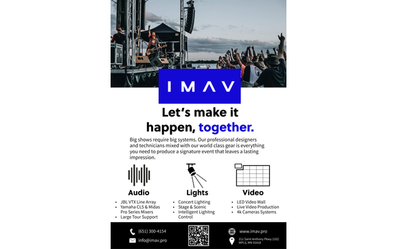 Big Summer Shows by IMAV: Professional Audio-Visual Services in ...
