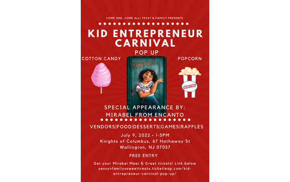 Free Small Business Pop Up by YESSY & FAMILY'S SWEET TREATS, LLC in ...