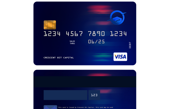 Access to the company Debit Card by Crescentbitcapital in Frisco, TX ...