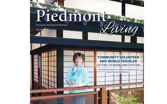 Piedmont Living - July 2022 - Janet Epstein by Piedmont, Montclair ...