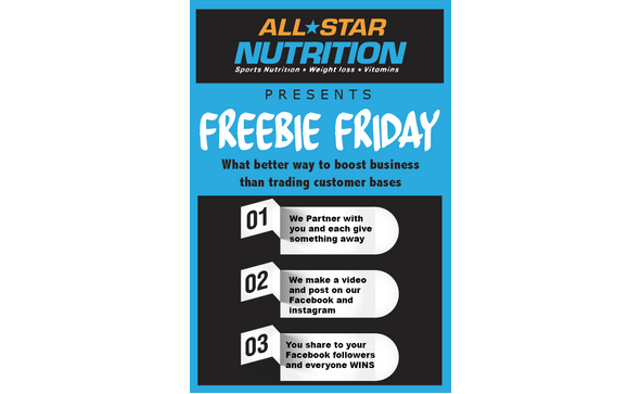 Freebie Friday by All Star Nutrition in Waite Park, MN - Alignable