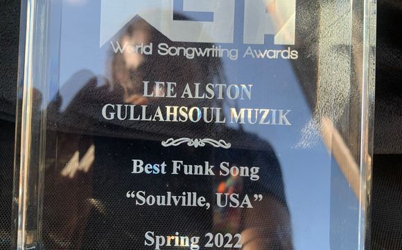 Lee Alston wins music award for Best Funk Song “Soulville, USA” by ...