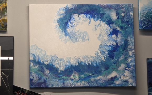 Big Blue by Night Owl Abstract art. in Palmdale, CA - Alignable