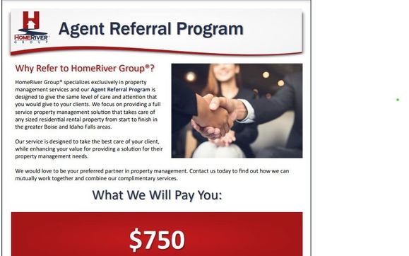 HomeRiver Group Real Estate Agent Referral Program by HomeRiver Group ...