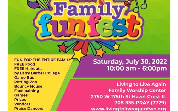 FAMILY AND FRIENDS FUN OUTDOOR FEST 2022! by PRAYZE CAFE RADIO MEDIA ADVERTISING in Calumet City ...