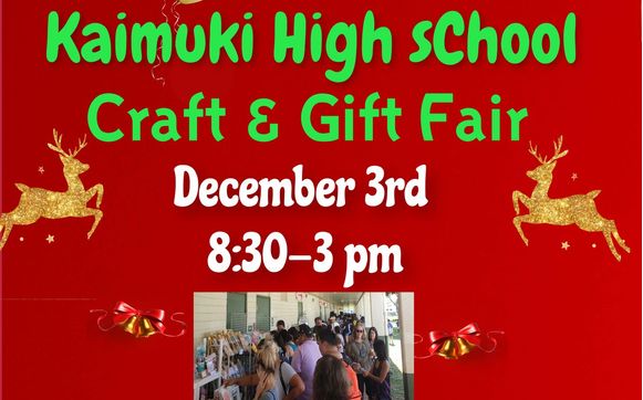 Kaimuki High School Craft & Gift Fair by 808 Craft and Gift Fairs LLC ...