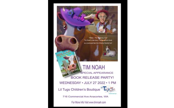 Tim Noah Book Release Party by Lil' Tugs Children's Boutique in ...