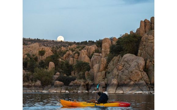 Moonlight Kayaking by Born To Be Wild Adventures in Prescott, AZ ...