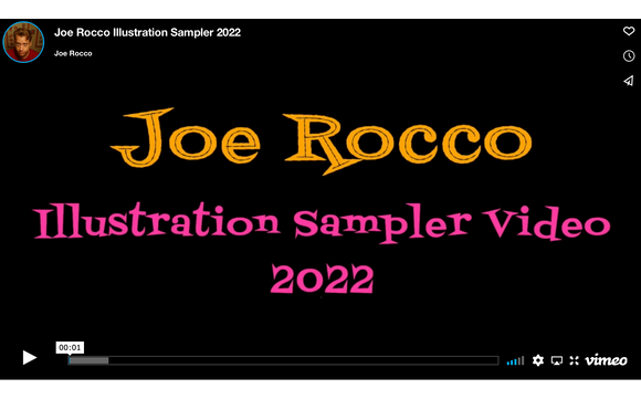 Joe Rocco Illustration Sampler Video 2022 by Secret Sauce Studio in ...