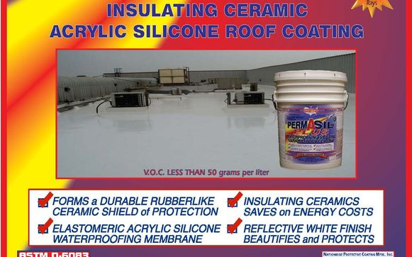 PERMASIL PLUS™ Reformulated Silicone Infused Elastomeric Roof Coating ...