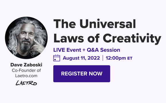 The Universal Laws of Creativity