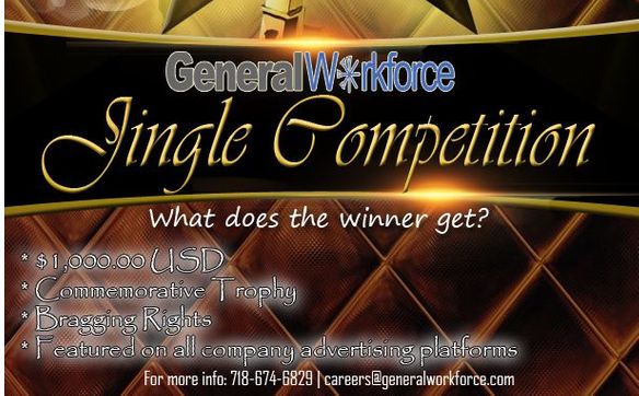 Jingle Competition Grabs by General Workforce Inc in New York, NY ...