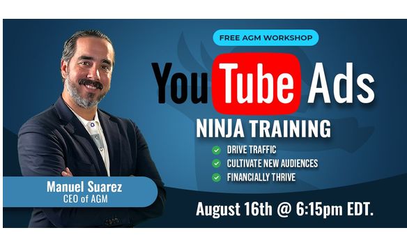 Ninja Training YouTube Ads (LIVESTREAM) by AGM Marketing Agency in ...