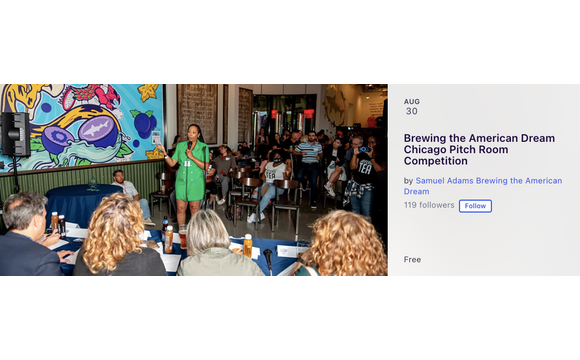 Brewing the American Dream Chicago Pitch Room Competition