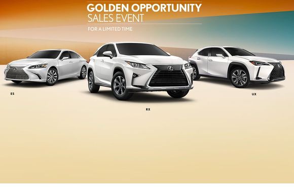 The 2019 Lexus Golden Opportunity Sales Event by Lexus of Memphis in ...