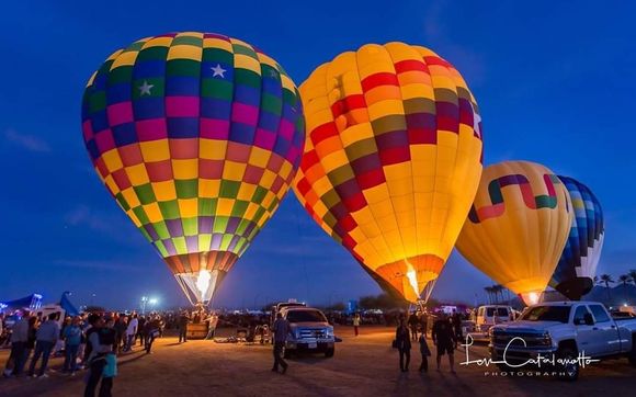 HOT AIR BALLOON GONDOLA BANNER PROMOTION by Arizona Balloon Classic in ...