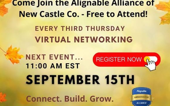 September's Third Thursday Online Networking Event