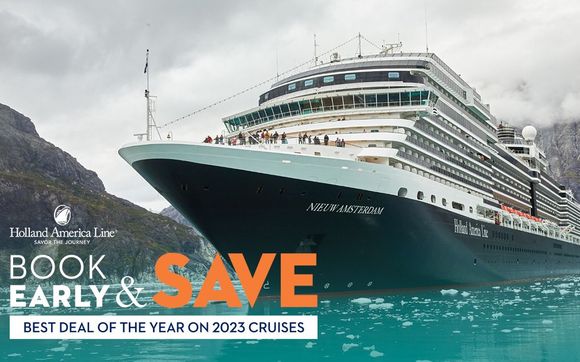 Holland America Line (HAL) - Best Deal Ever on 2023 Alaska Cruises by ...