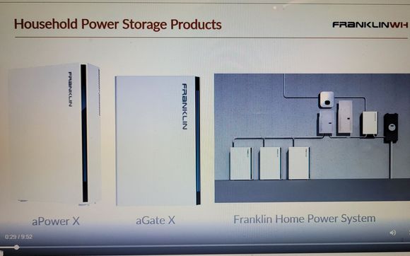 Franklin Wholehouse 200amp Backup System by South GA Solar Power LLC in ...