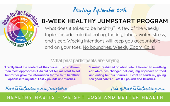 8-Week Healthy Jumpstart Program by Head-to-Toe Coaching in Firestone ...