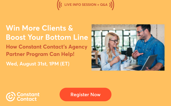 Info Session: Constant Contact's Agency Partner Program