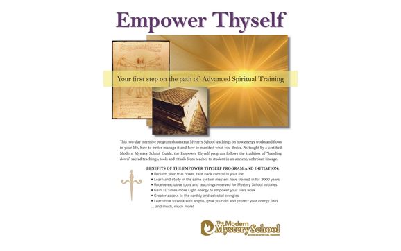 Empower Thyself 2 day program by Center for Healing and Empowerment in ...