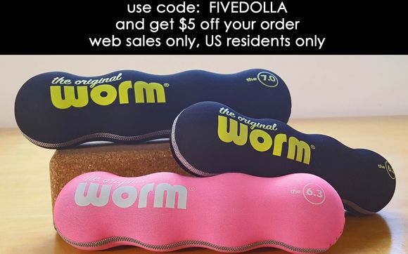 $5 OFF any size or color Worm by The Original Worm-portable massage ...