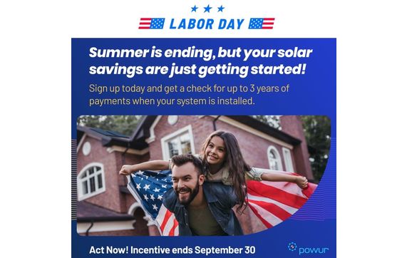 Labor Day Promotion by Transformation Solar Consulting, LLC in ...