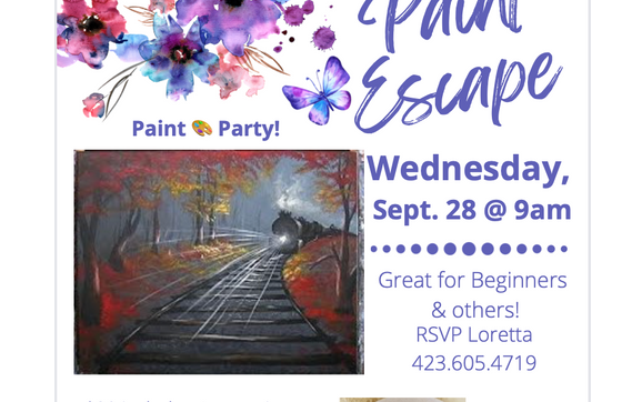 Paint Escape-Autmn Train by Art on Wings 423 & Beyogafull in Dunnellon ...